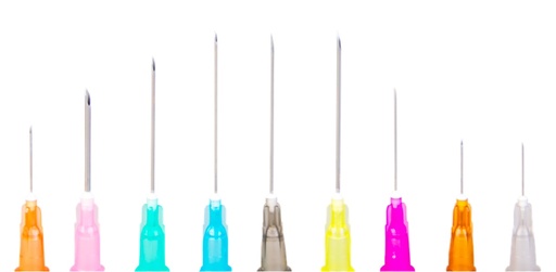 Aguja Hipodérmica 21G x 38mm (1 1/2”) Verde NIPRO Caja con 100 Piezas | WEB | REGALCOM