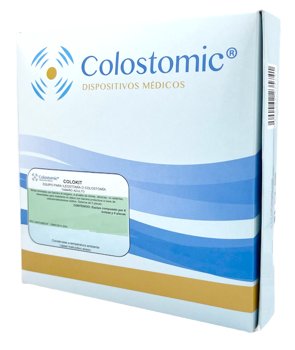 Equipo para ileostomía o colostomía tamaño Adulto. Equipo ColoKit | WEB ...